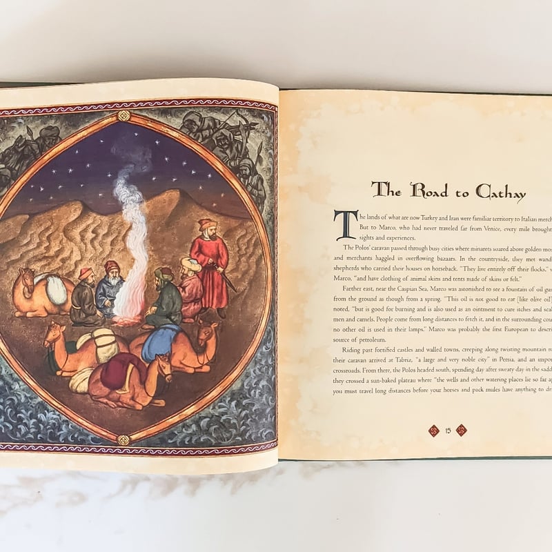 The Adventures of Marco Polo by Russell Freedman, Linas Alsenas