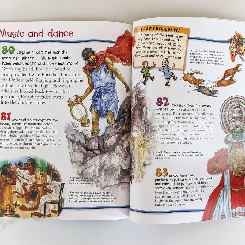 100 Facts Myths and Legends by Fiona MacDonald, Paperback | Pango Books