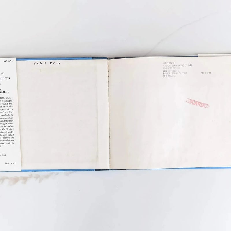 A Picture Book of Christopher Columbus by David A. Adler