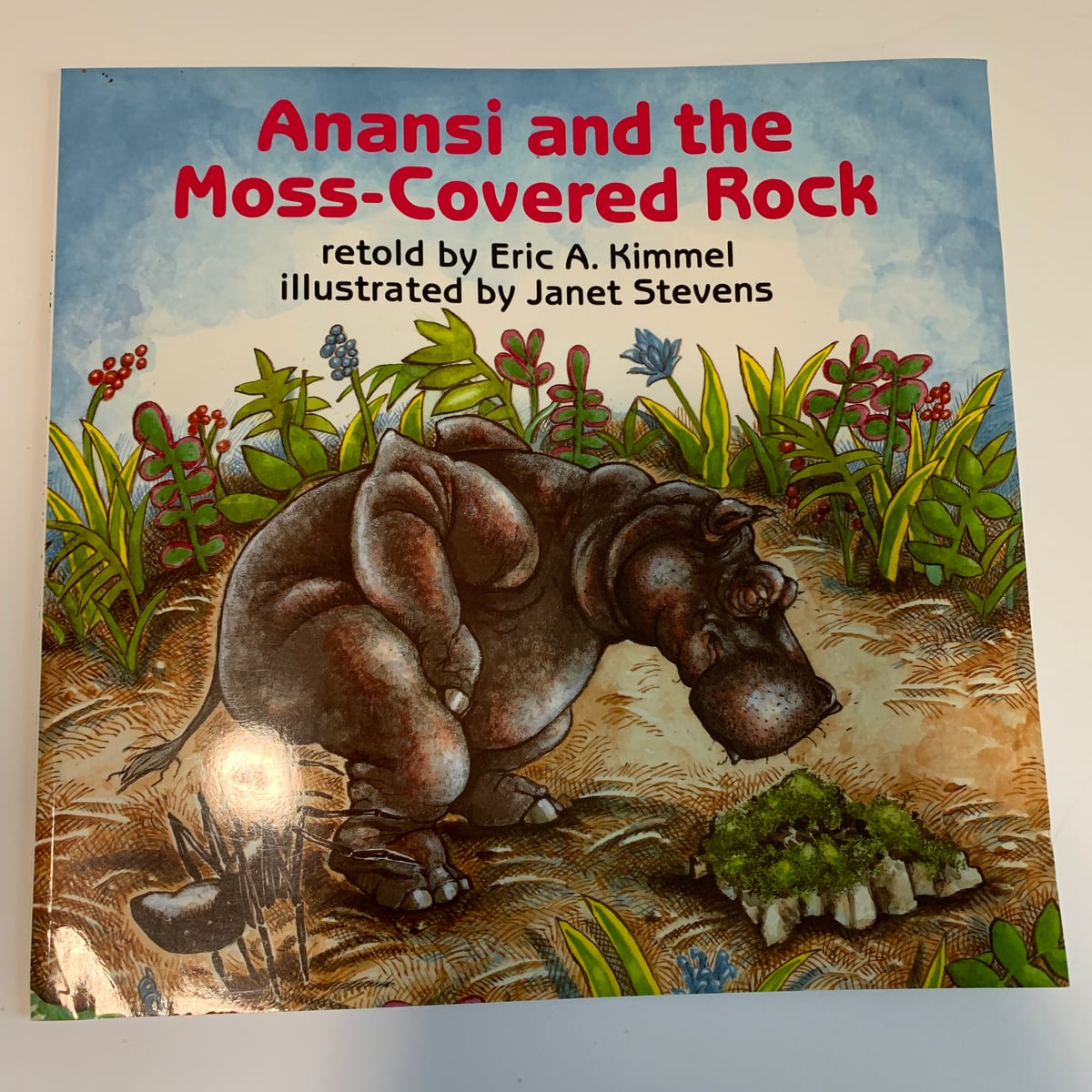 Anansi and the Moss-Covered Rock by Eric A. Kimmel