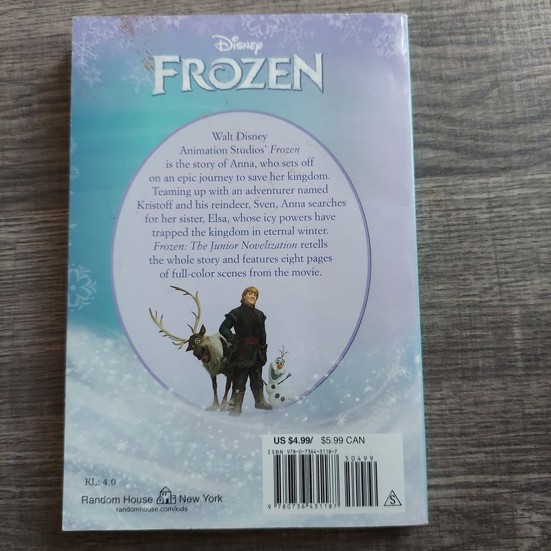 Frozen Junior Novelization (Disney Frozen) by RH Disney