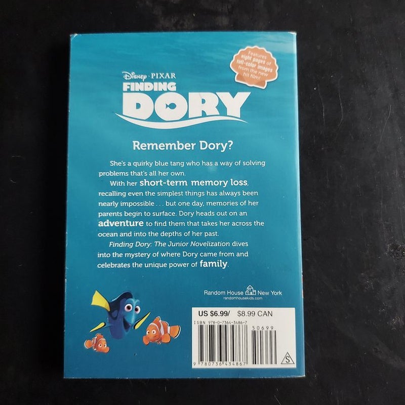 Finding Dory: the Junior Novelization (Disney/Pixar Finding Dory) by RH ...