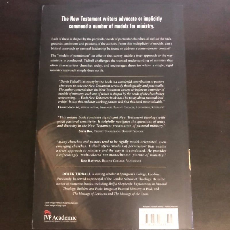 Ministry by the Book by Derek Tidball