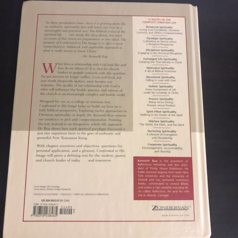 Conformed to His Image by Kenneth D. Boa, Kenneth Boa