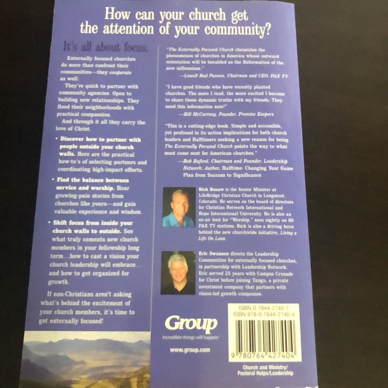 The Externally Focused Church by Rick Rusaw, Eric Swanson