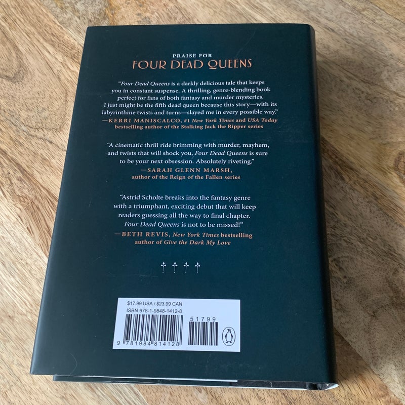 Four dead queens by Astrid scholte, Hardcover | Pangobooks