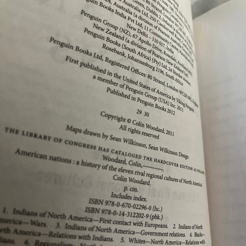 American Nations by Colin Woodard, Paperback | Pangobooks