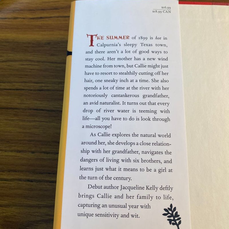 The Evolution of Calpurnia Tate by Jacqueline Kelly