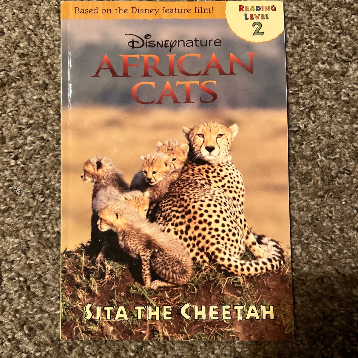 African Cats Sita the Cheetah by Disney Books