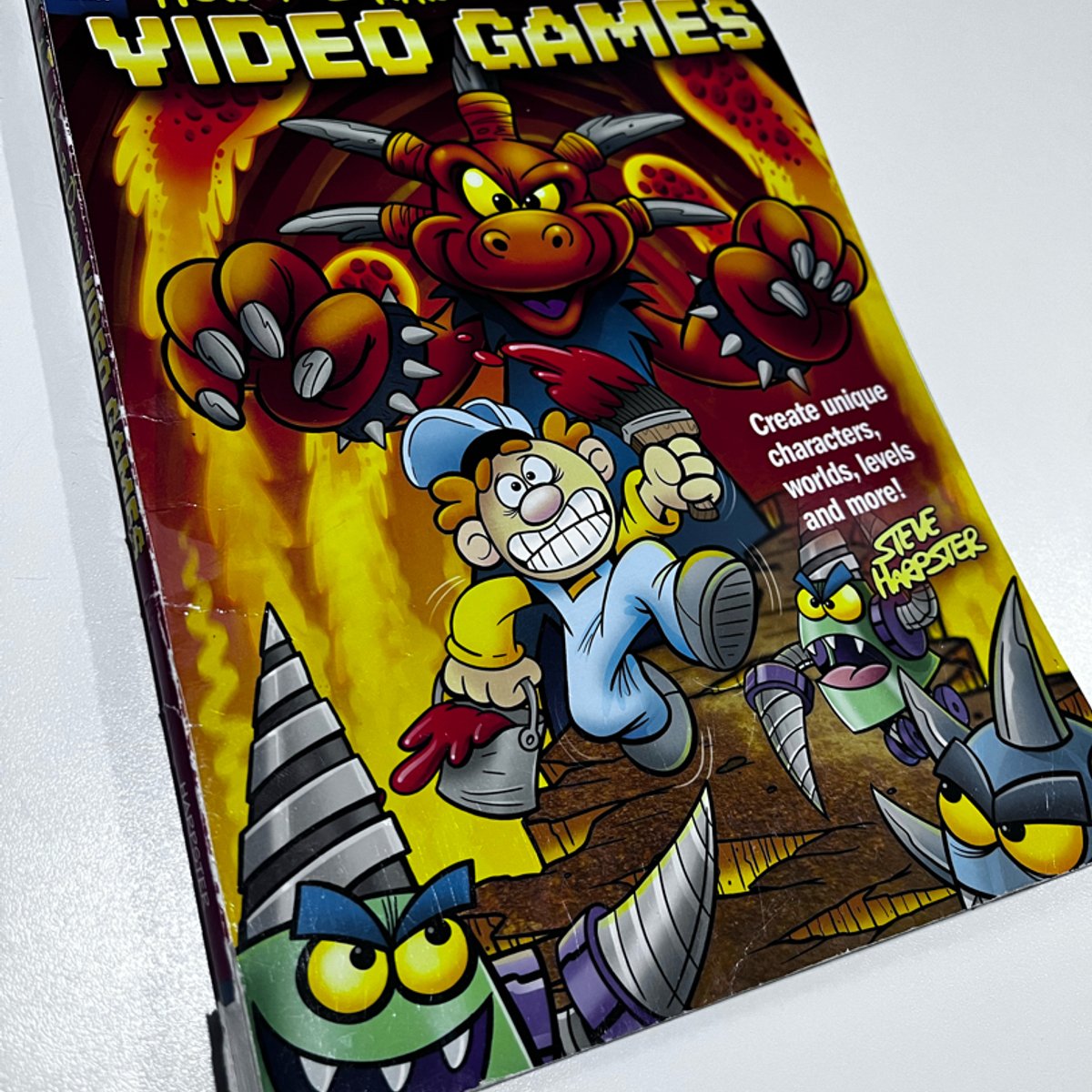 How to Draw Video Games by Steve Harpster
