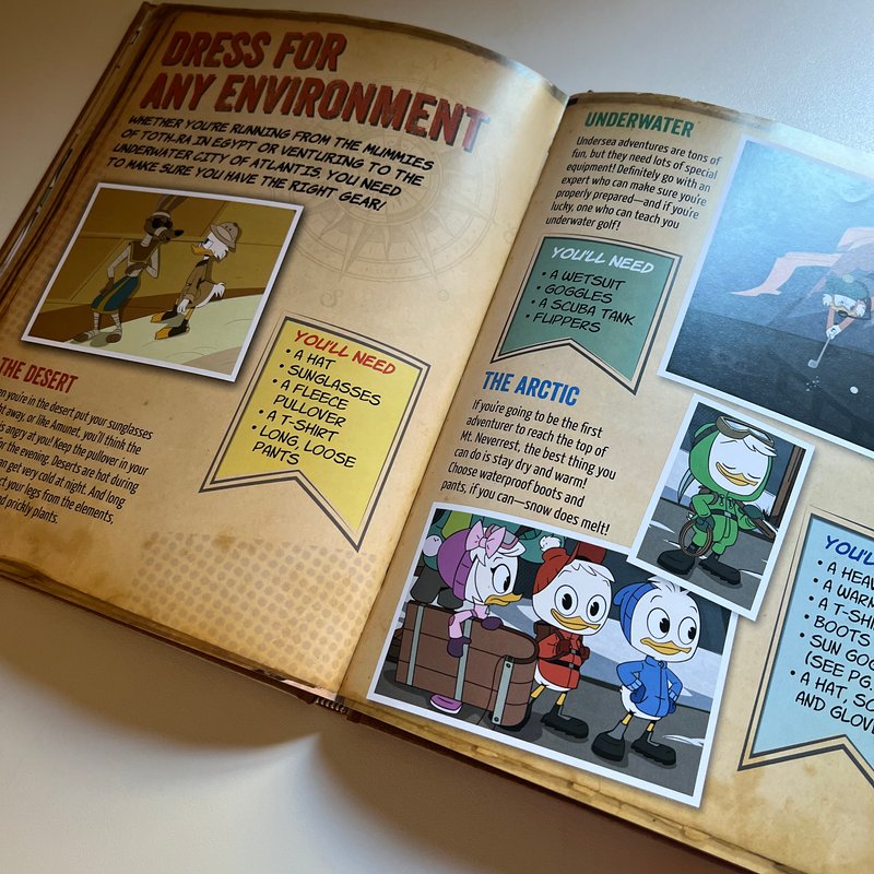 DuckTales Adventurer's Guide by Media Lab Books