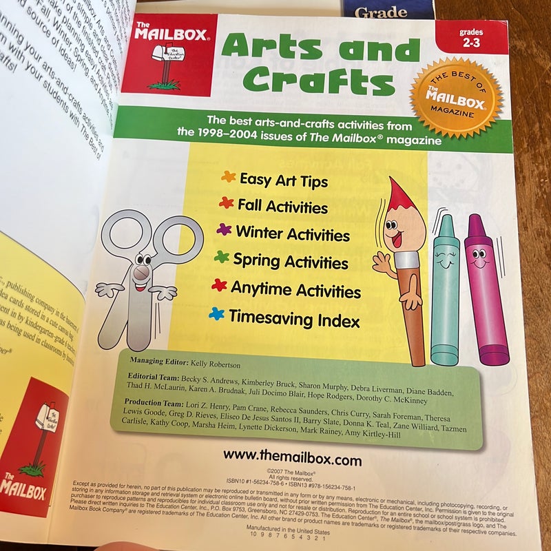 The Best of the Mailbox Arts and Crafts by The Mailbox Books Staff ...