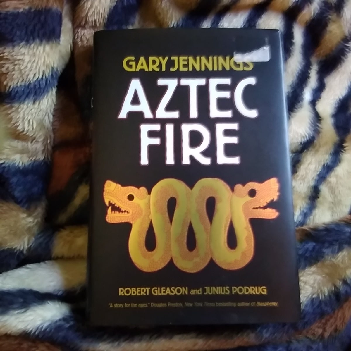 Aztec Fire by Gary Jennings, Robert Gleason, Junius Podrug