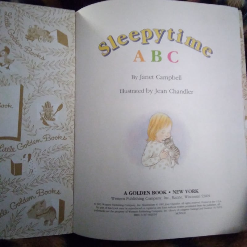 Sleepytime ABC by Janet Chandler, Hardcover | Pangobooks
