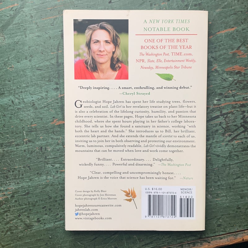 Lab Girl by Hope Jahren