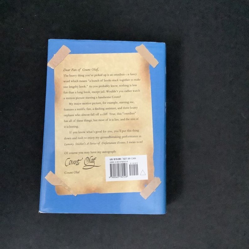 A Series of Unfortunate Events Box: the Trouble Begins (Books 1-3) by ...