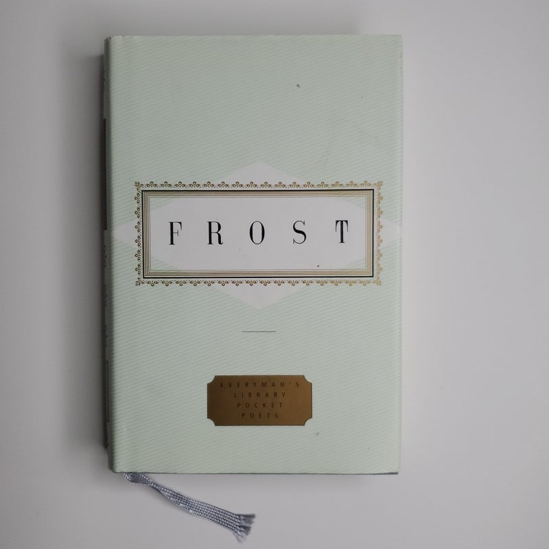 Frost: Poems by Robert Frost; John Hollander (Editor), Hardcover ...