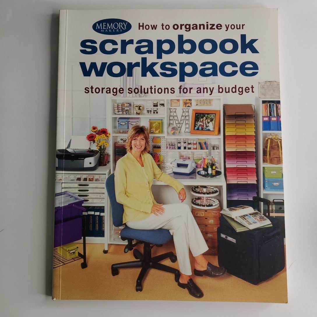 How to Organize Your Scrapbook Workspace by Memory Makers Staff