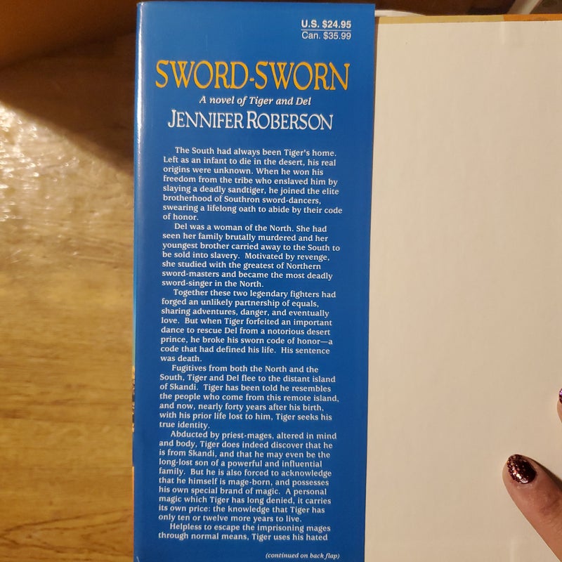 Sword-Sworn by Jennifer Roberson, Jennifer Roberson