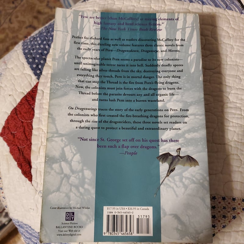 On Dragonwings by Anne McCaffrey