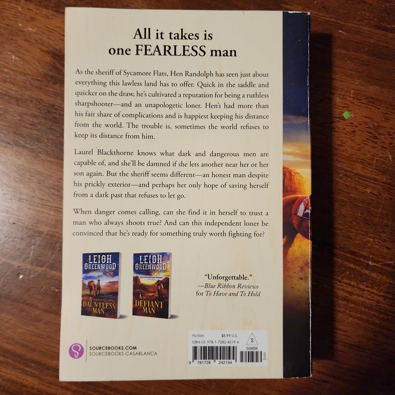 A Fearless Man by Leigh Greenwood