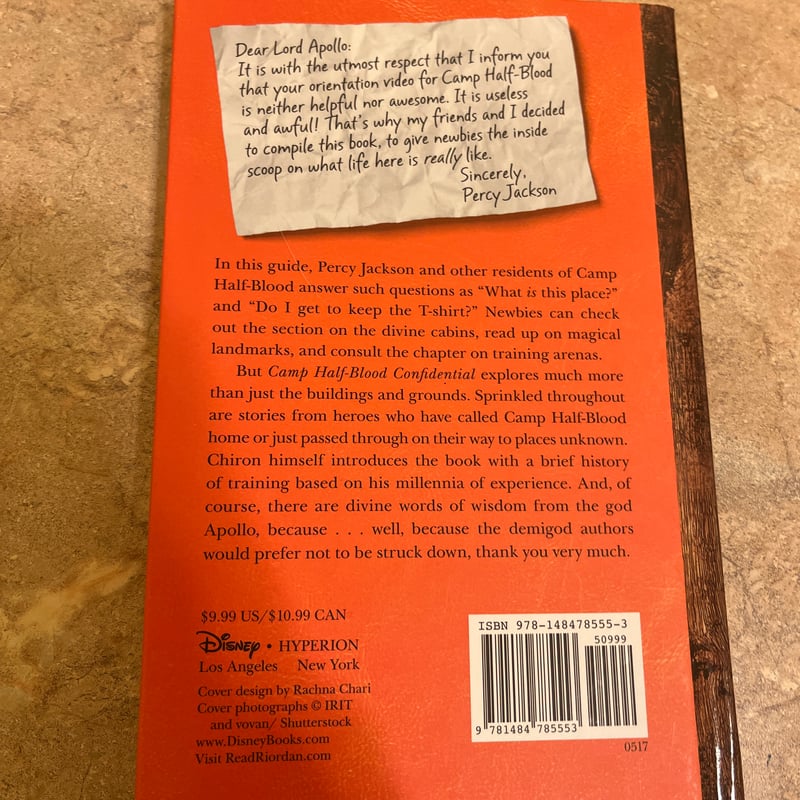 From Percy Jackson: Camp Half-Blood Confidential (an Official Rick ...