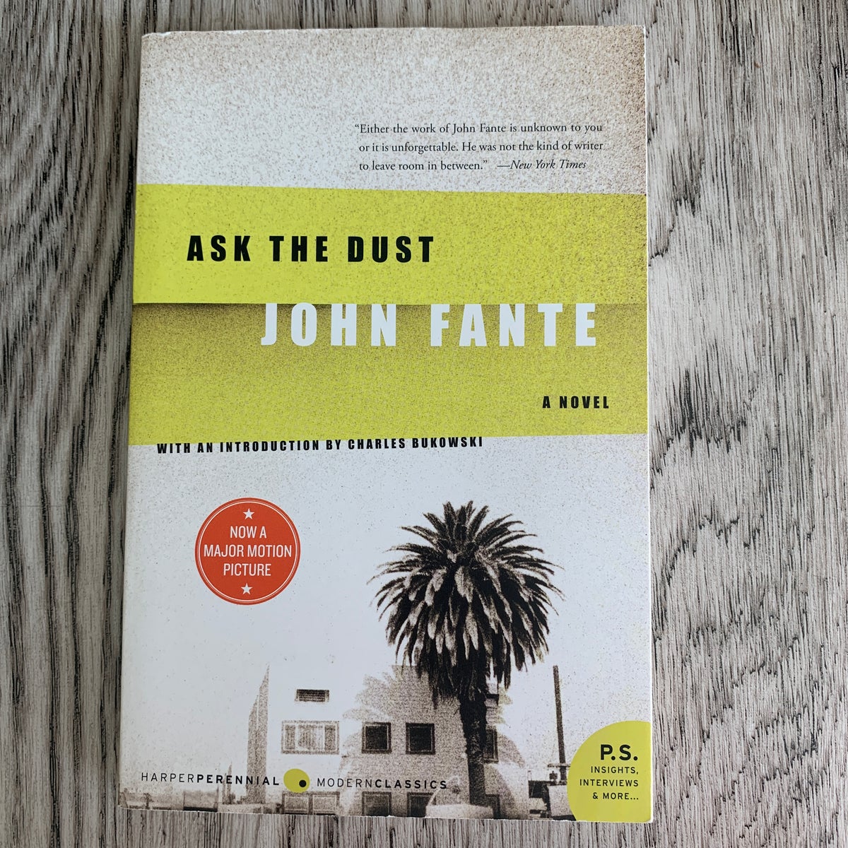Ask the Dust by John Fante, Charles Bukowski