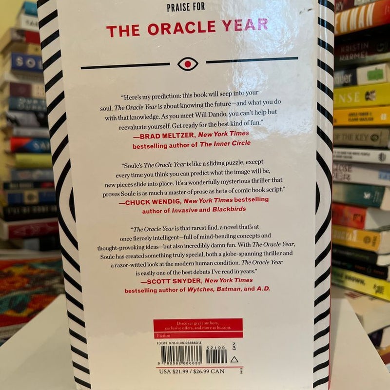 The Oracle Year by Charles Soule, Hardcover | Pangobooks
