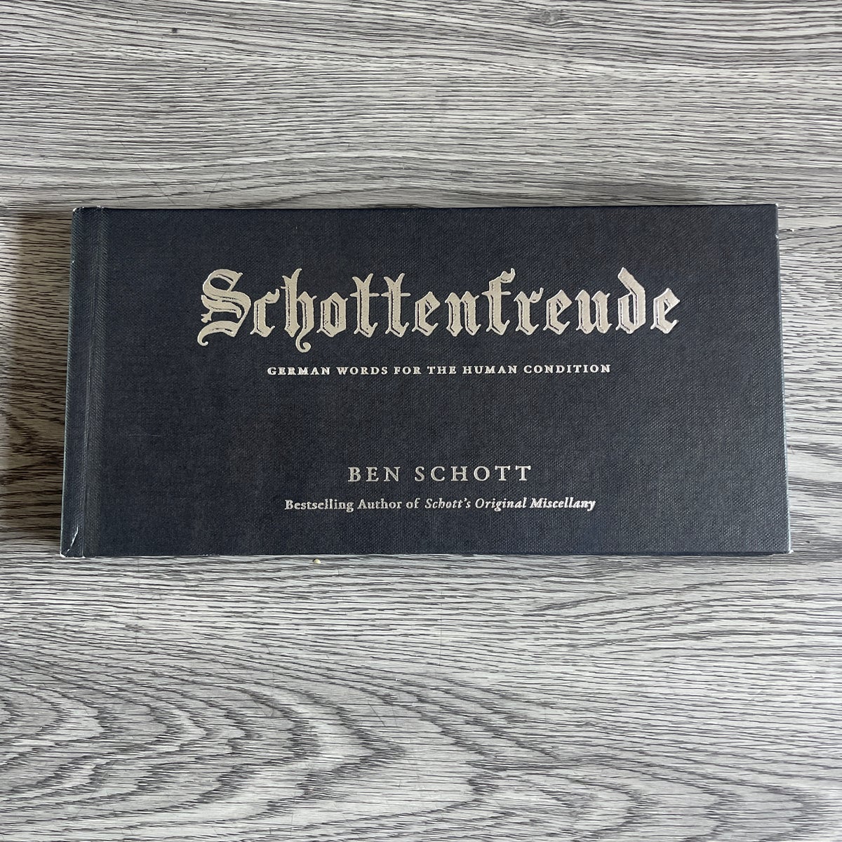 Schottenfreude by Ben Schott