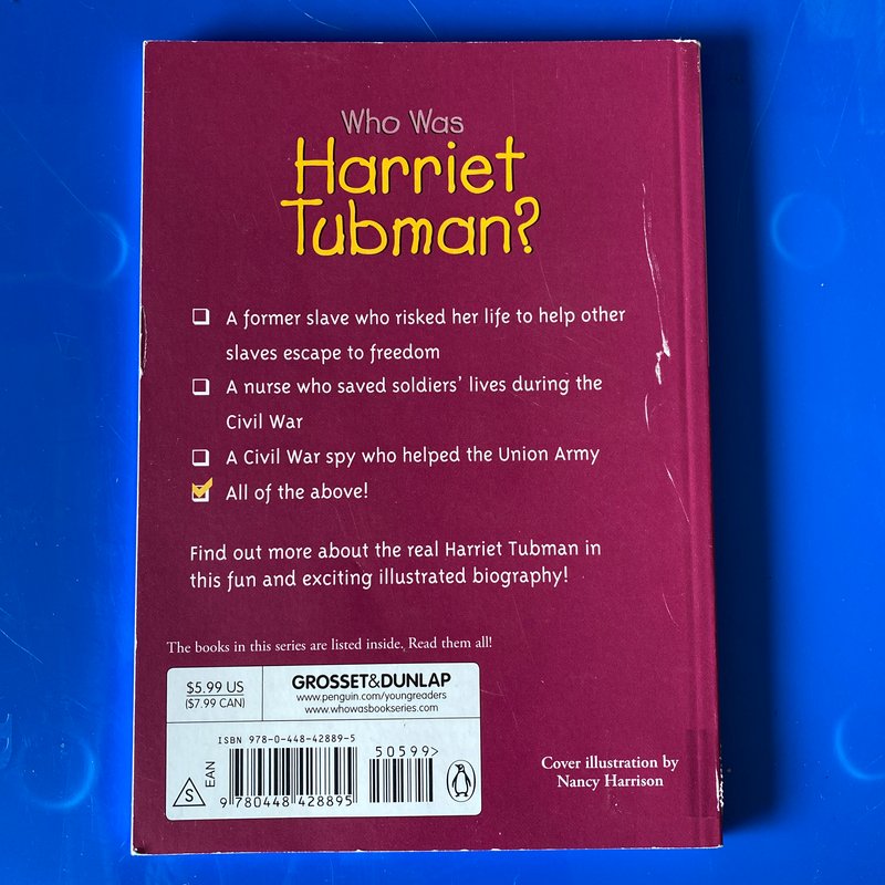 Who Was Harriet Tubman? by Yona Zeldis McDonough, Paperback | Pangobooks