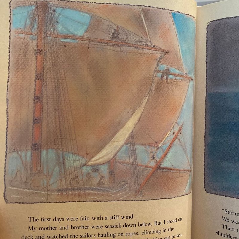 Across the Wide Dark Sea by Jean Van Leeuwen