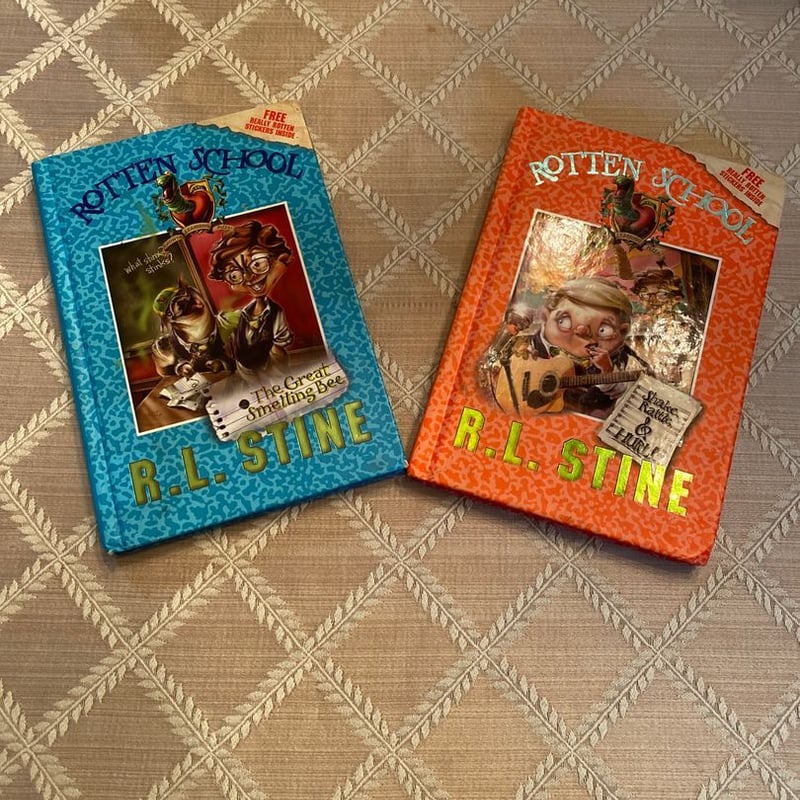 The Great Smelling Bee & Shake, Rattle &Hurl by R. L. Stine; Trip Park ...