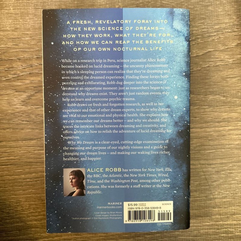 Why We Dream by Alice Robb
