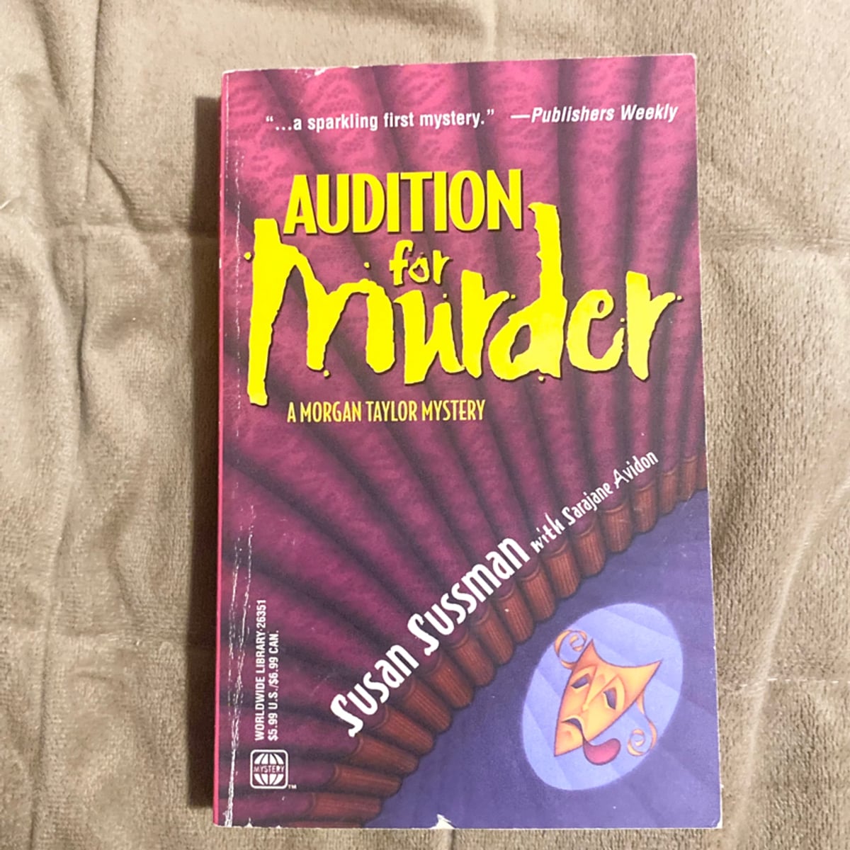 Audition for Murder by Susan Sussman, Sarajane Avidon