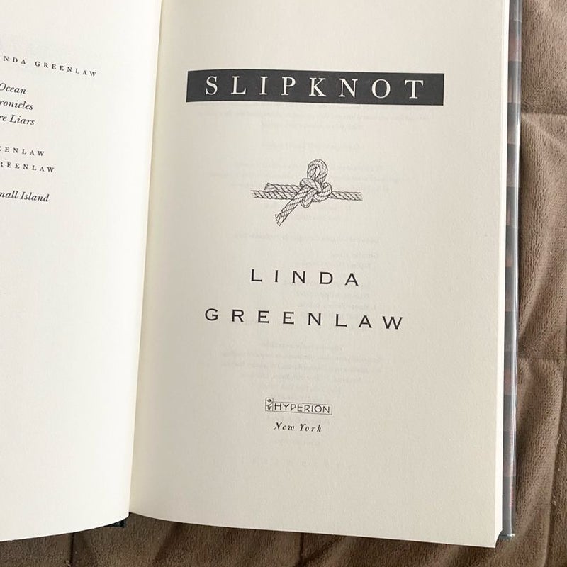 Slipknot by Linda Greenlaw
