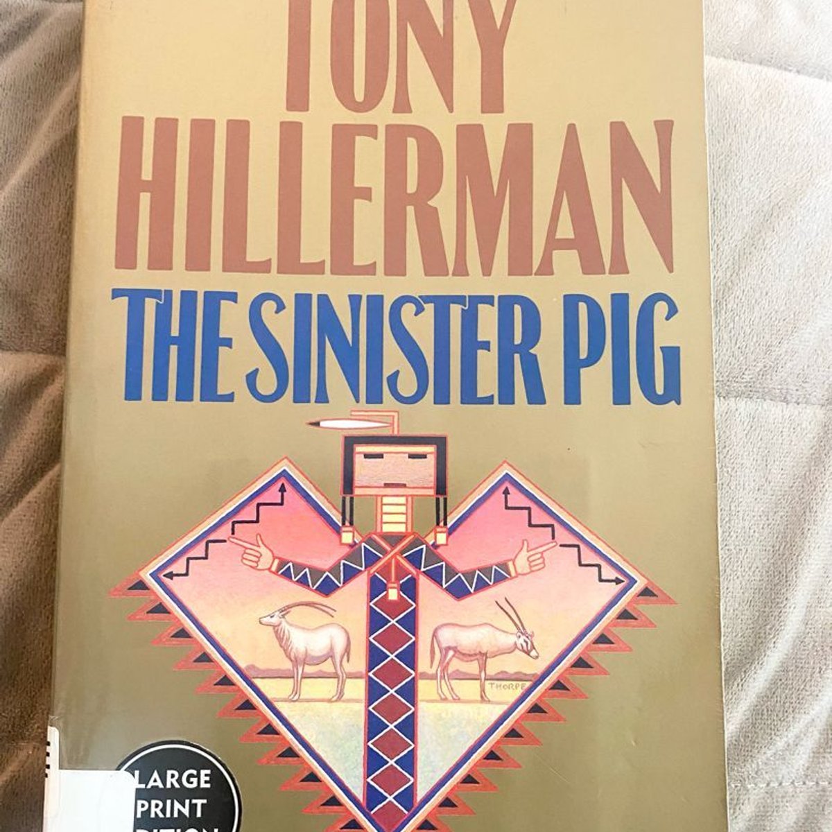 The Sinister Pig by Tony Hillerman