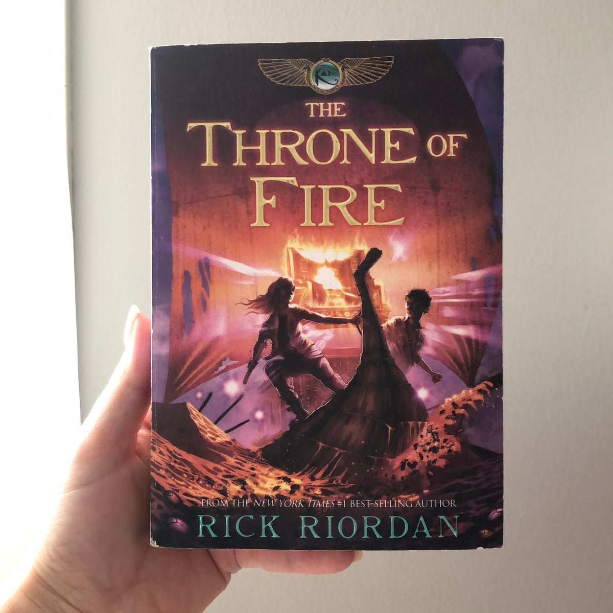 The Throne of Fire by Rick Riordan, Paperback | Pangobooks