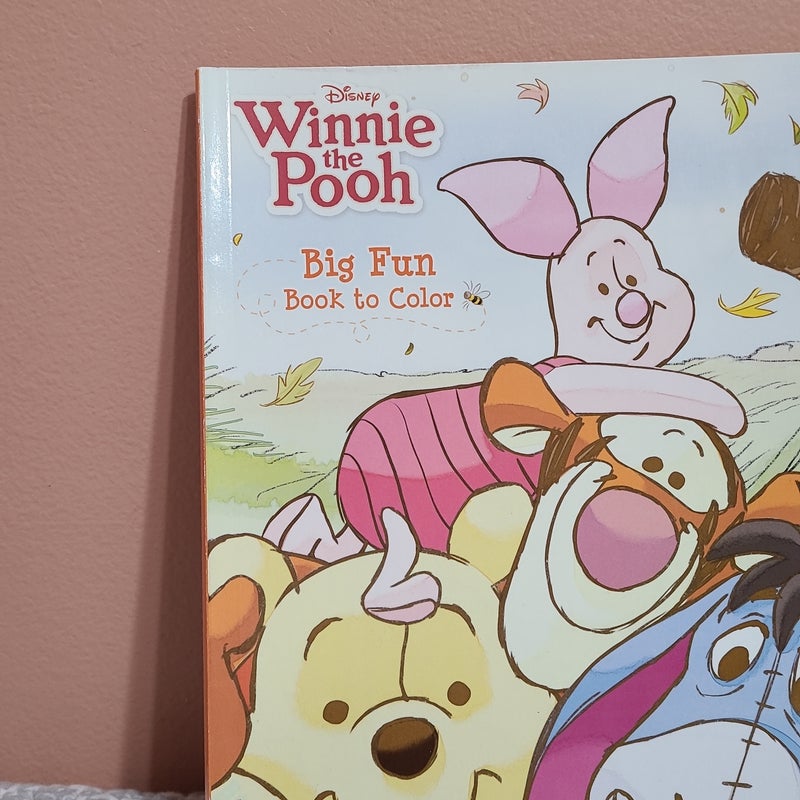 Disney Winnie the Pooh: A Pile of Friends (Big Fun Book to Color) by ...