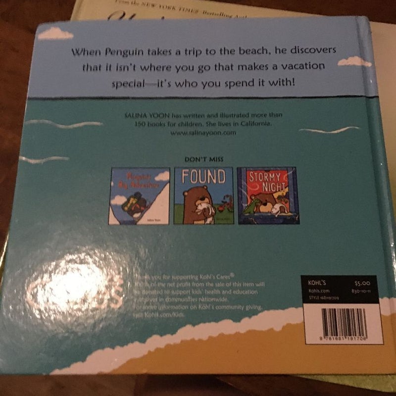 Penguin on vacation,your here for a reason by Nancy Tillman ,Salina ...