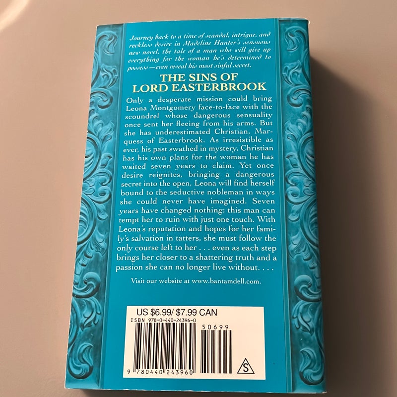 The Sins of Lord Easterbrook by Madeline Hunter, Paperback | Pangobooks