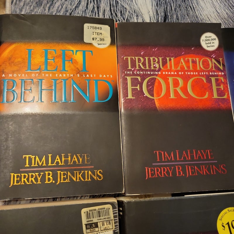 Left Behind Series Books 1-6 Lot by Tim LaHaye and Jerry B Jenkins ...