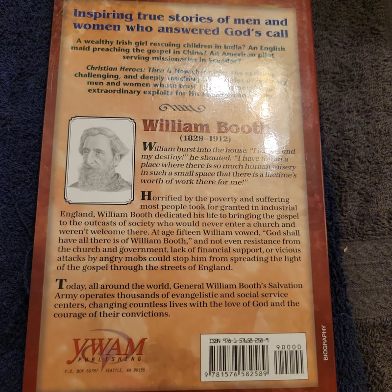 Christian Heroes - Then and Now - William Booth by Janet Benge, Geoff Benge