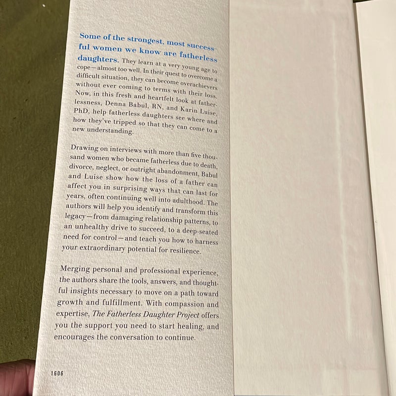 The Fatherless Daughter Project by Denna Babul | Pangobooks