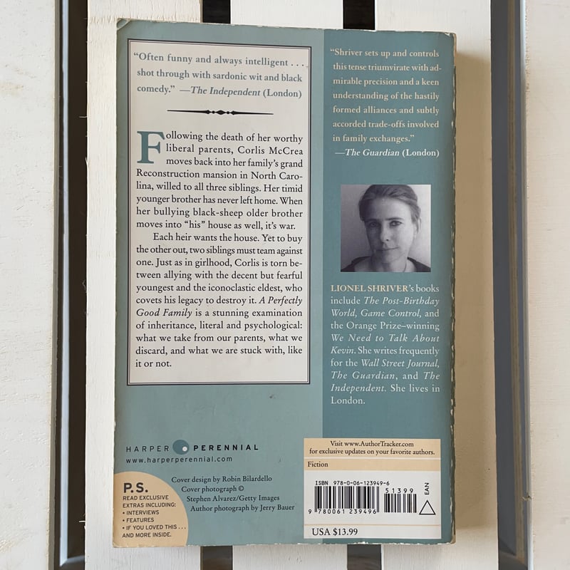A Perfectly Good Family by Lionel Shriver