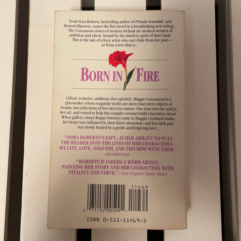 Born In Fire by Roberts, Paperback | Pangobooks