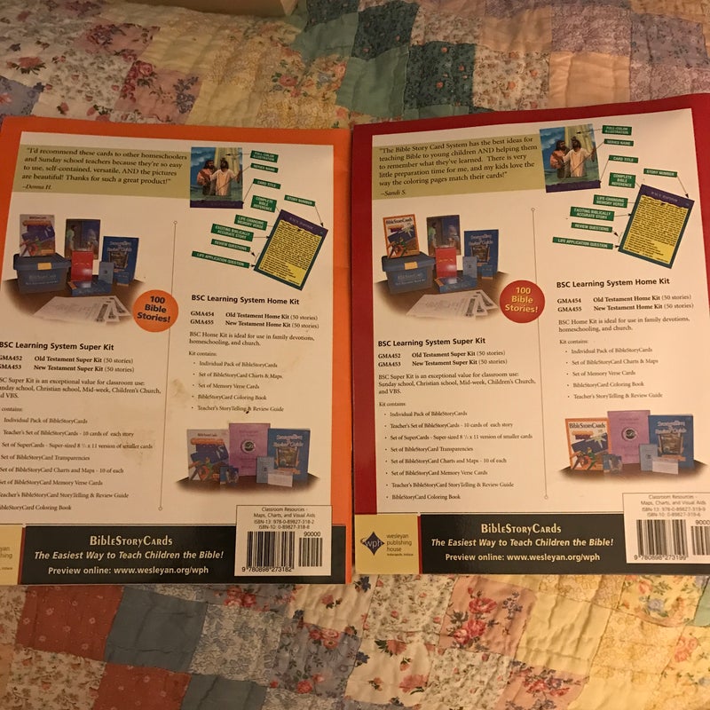 Bible Story Cards New Testament by Wesleyan Publishing House, Paperback ...