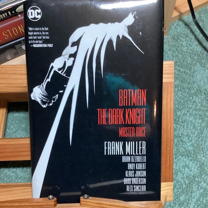 Batman Dark Knight Master Race by Frank Miller, Hardcover | Pangobooks