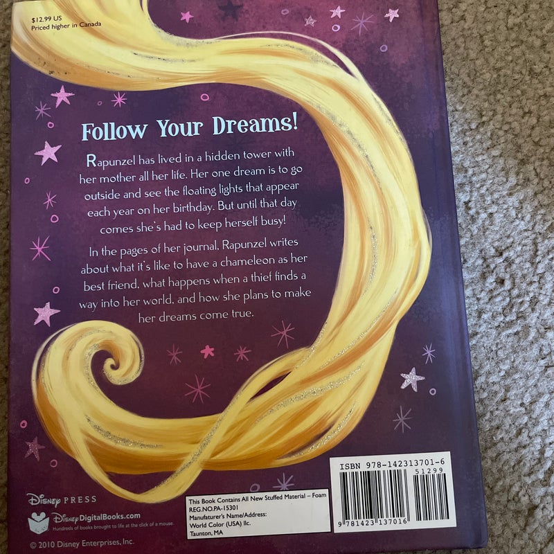 Tangled Rapunzel's Journal by Disney Books, Hardcover | Pangobooks