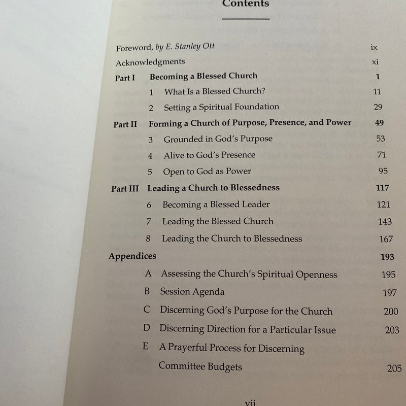 Becoming the Blessed Church by N. Graham Standish