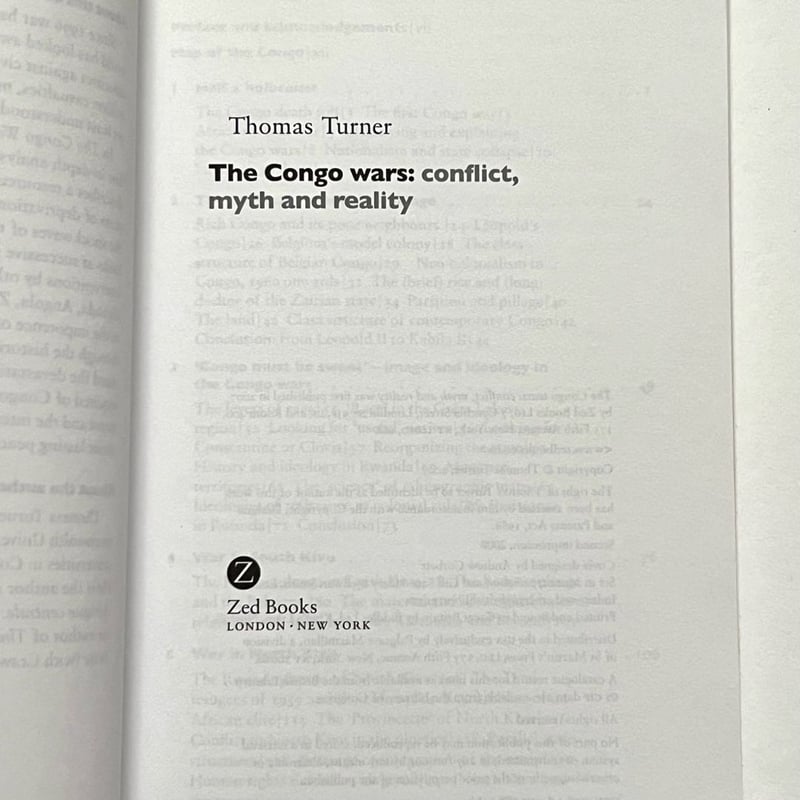 The Congo Wars by Doctor Thomas Turner